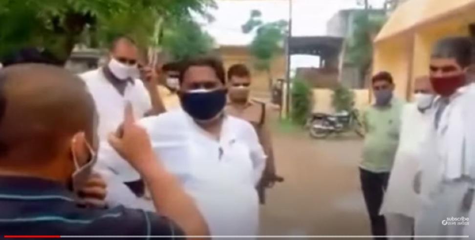 Jhabrera MLA Deshraj Karnwal Viral Video. उत्तराखंड: BJP विधायक को गांव ...