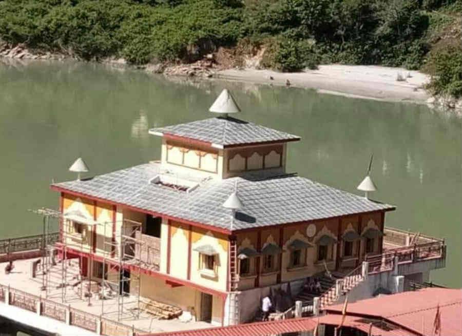 Maa Dhari Devi Temple New Look. धारी देवी मंदिर अब नए रूप में तैयार है ...